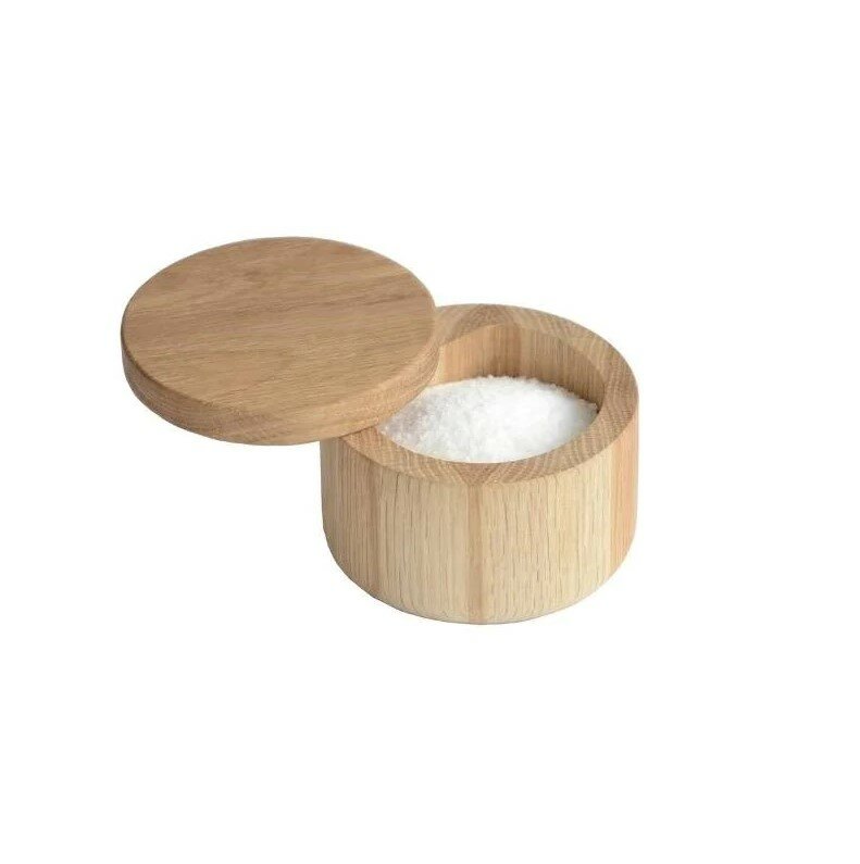 Salt Jar with Magnetic Lid | Scanwood - Wooden Prep Utensils | Day and ...