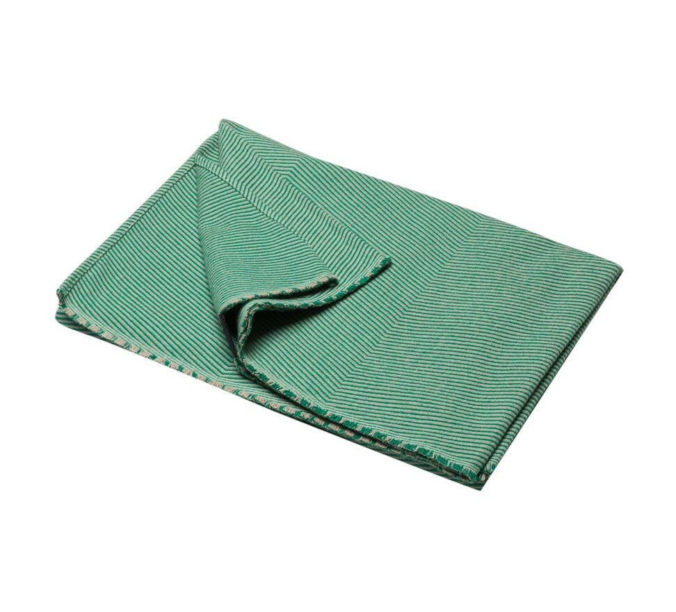 Nova Throw - Emerald | David Fussenegger - Sustainable Home Textiles ...
