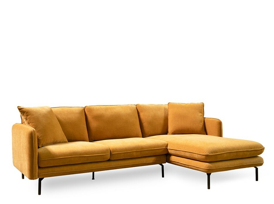 Modena Corner Sofa - Mustard | D & A Home Collection | Day and Age ...