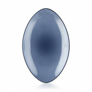 Equinoxe Oval Plate - Blue (35cm) | Revol - Dinnerware | Day and Age ...