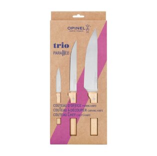 Parallele Trio Chef Knife Set | Opinel - Knives | Day and Age | New Zealand